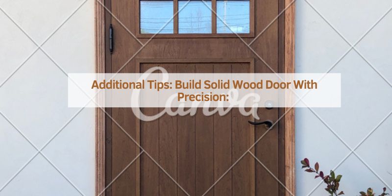 How to Build a Solid Wood Door? [A Complete Guide] – Woodworking Advisor