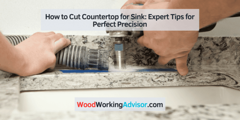 How to Cut Countertop for Sink: Expert Tips for Perfect Precision