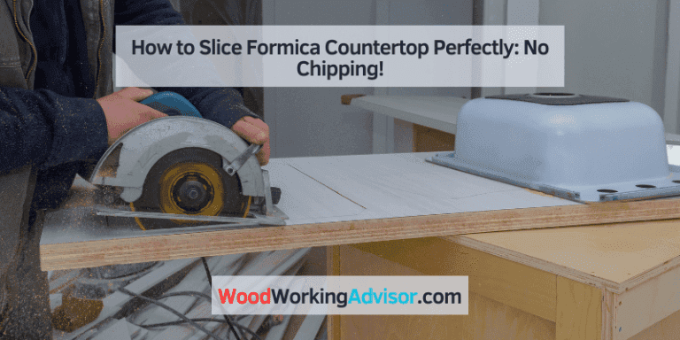 How to Slice Formica Countertop Perfectly: No Chipping!