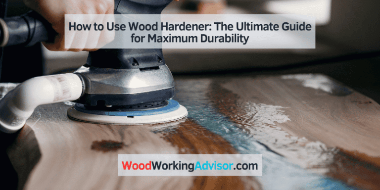 How to Use Wood Hardener: The Ultimate Guide for Maximum Durability