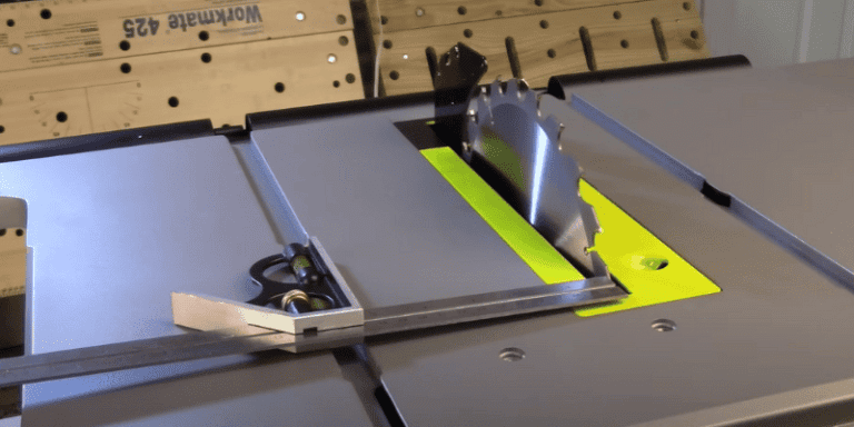 Ryobi Table Saw Blade Change