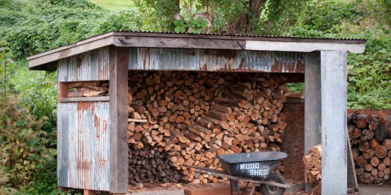 How to Build a Wood Shed: Step-by-Step Guide to Construct a Sturdy Wood ...