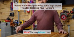 How to Flatten Warped Wood Table Top: Expert Tips for Restoring Your ...