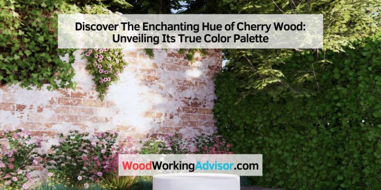 Discover The Enchanting Hue of Cherry Wood: Unveiling Its True Color ...