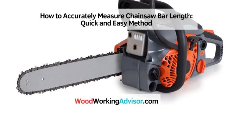 How to Accurately Measure Chainsaw Bar Length: Quick and Easy Method