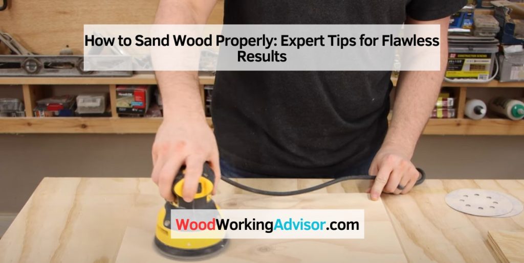 How to Sand Wood Properly: Expert Tips for Flawless Results