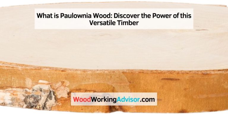 What is Paulownia Wood: Discover the Power of this Versatile Timber