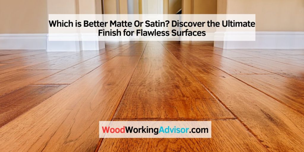 Which is Better Matte Or Satin? Discover the Ultimate Finish for ...