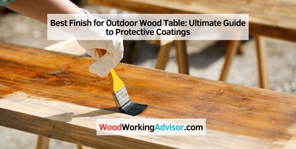 Best Finish for Outdoor Wood Table: Ultimate Guide to Protective Coatings