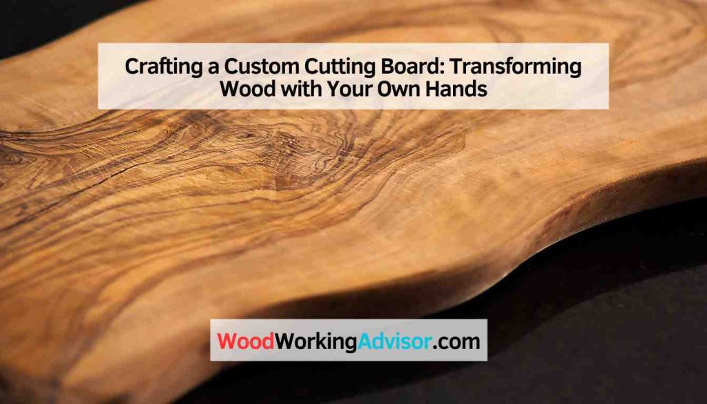 Crafting a Custom Cutting Board: Transforming Wood with Your Own Hands