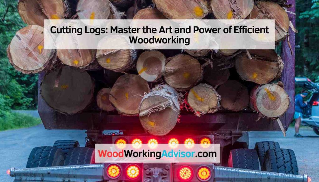 Cutting Logs: Master the Art and Power of Efficient Woodworking