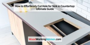 Cutting Sink Hole In Countertop