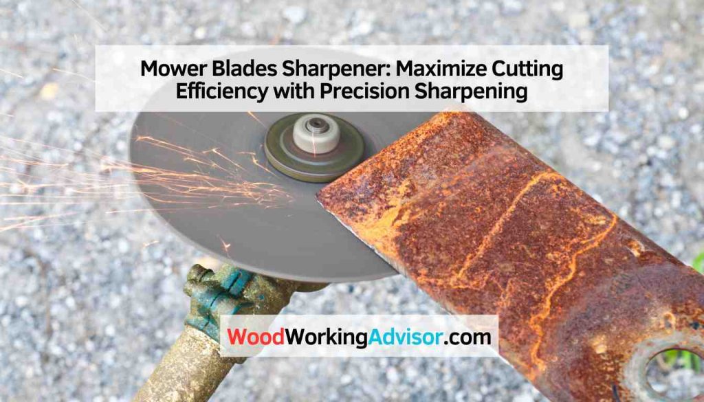 Mower Blades Sharpener: Maximize Cutting Efficiency with Precision ...