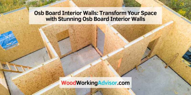 OSB Board Interior Walls: Transform Your Space with Stunning OSB Board ...