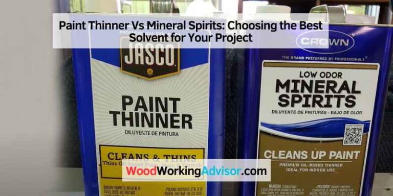 Paint Thinner Vs Mineral Spirits: Choosing the Best Solvent for Your ...