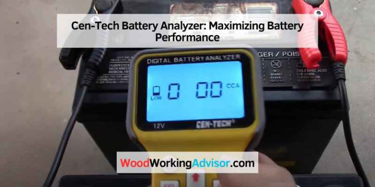 Cen-Tech Battery Analyzer: Maximizing Battery Performance