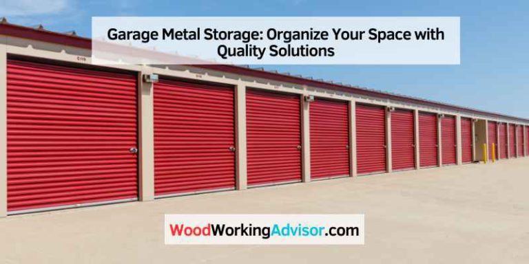 Garage Metal Storage: Organize Your Space with Quality Solutions