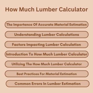 How Much Lumber Calculator: Master Your Material Estimation