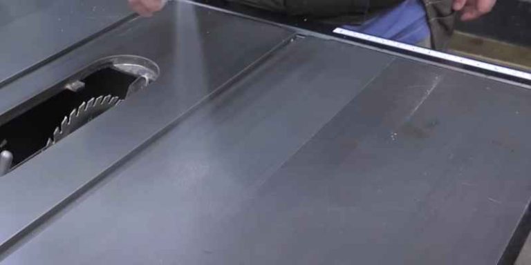 How to Clean a Rusty Table Saw