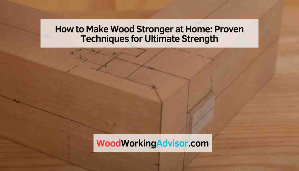 How to Make Wood Stronger at Home: Proven Techniques for Ultimate Strength