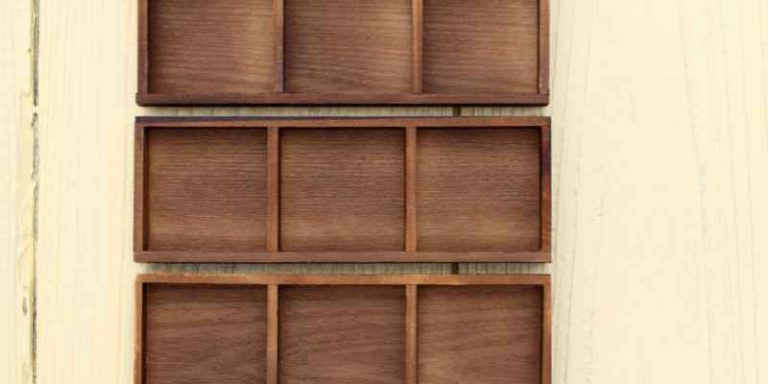 How to Make a Wooden Box With Dividers
