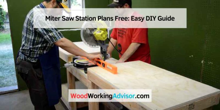 Miter Saw Station Plans Free: Easy DIY Guide