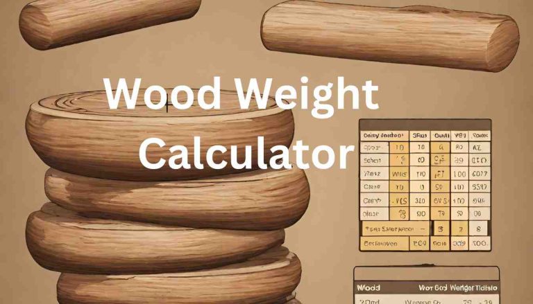Wood Weight Calculator