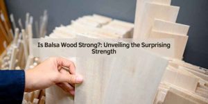 Is Balsa Wood Strong?: Unveiling the Surprising Strength