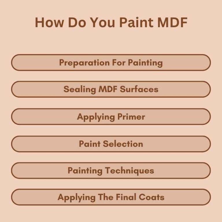 How Do You Paint MDF: Flawless Finish Tips & Tricks