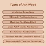 Types of Ash Wood: Discover the Best Varieties for Your Project