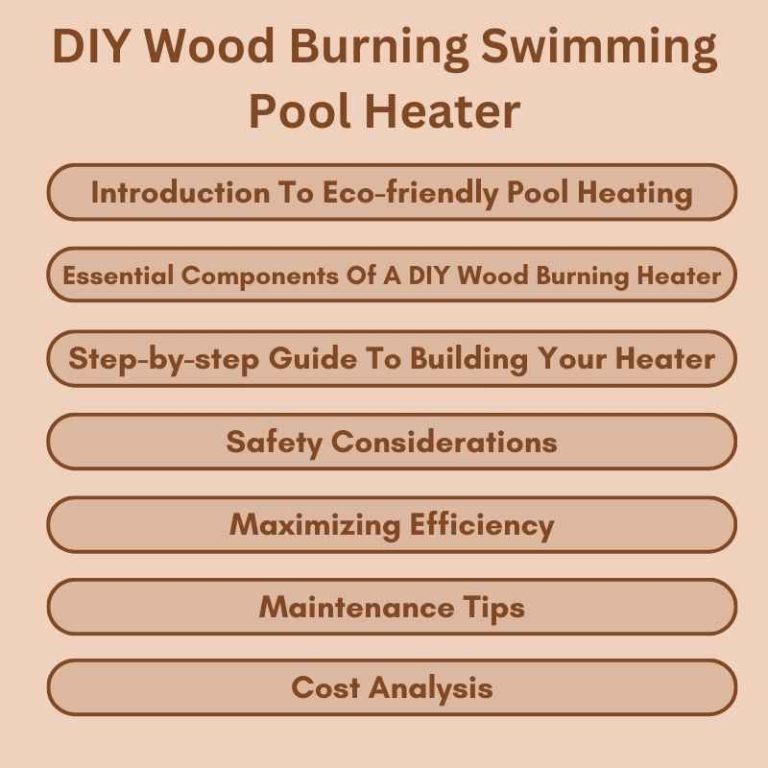 DIY Wood Burning Swimming Pool Heater: Eco-Friendly Warmth