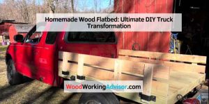 Homemade Wood Flatbed: Ultimate DIY Truck Transformation