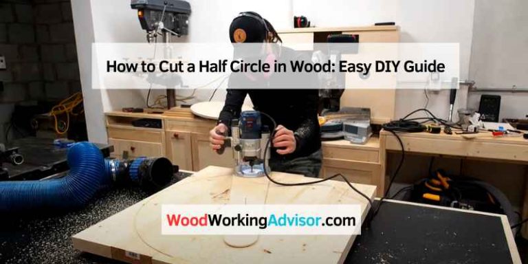 How to Cut a Half Circle in Wood: Easy DIY Guide