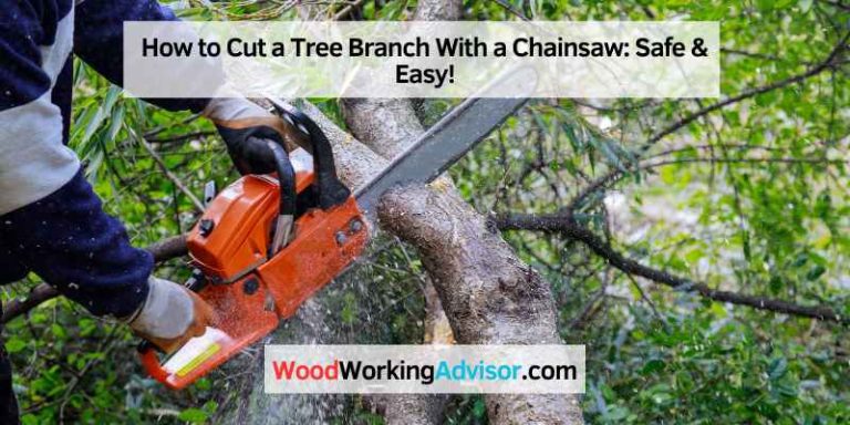 How to Cut a Tree Branch With a Chainsaw: Safe & Easy!