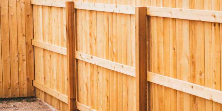 How to Install Wood Fence Panels on Uneven Ground