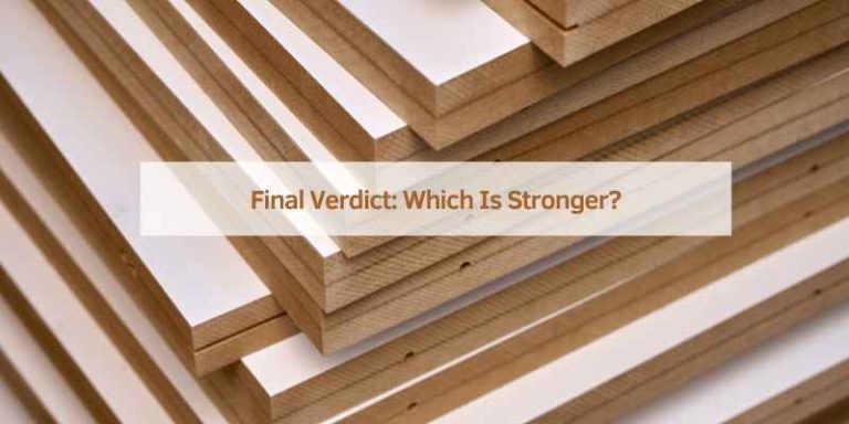 Is MDF Stronger Than Plywood? Unveiling the Truth