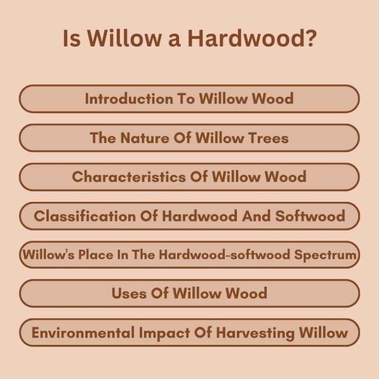 Is Willow a Hardwood? Unveiling the Truth