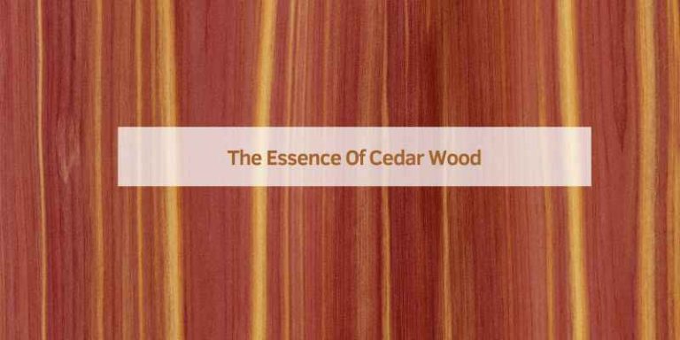 Why is Cedar Wood Red? Unveiling Nature's Secrets