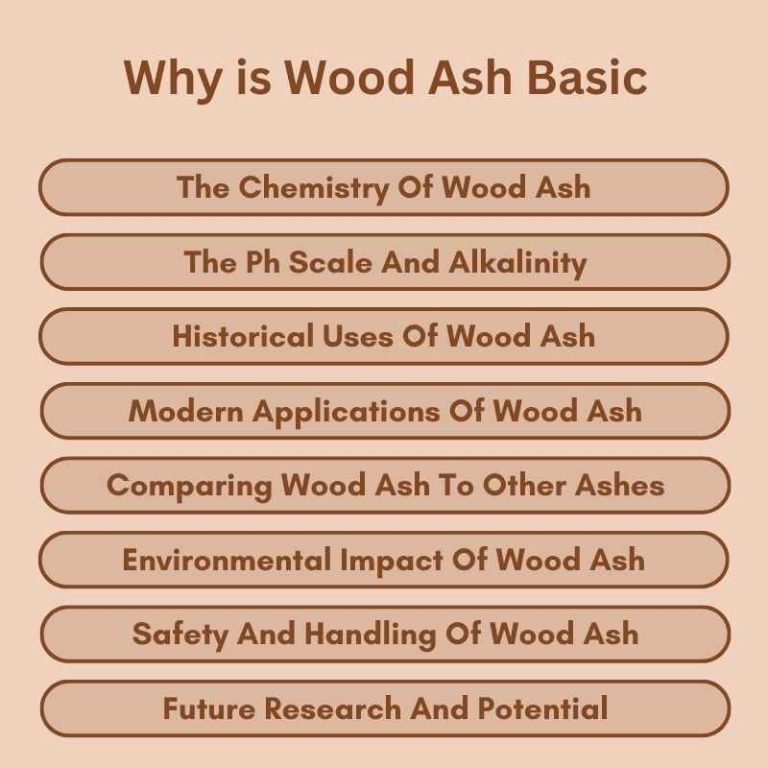 Why is Wood Ash Basic: Unveiling the Alkaline Mystery