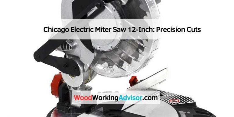 Chicago Electric Miter Saw 12-Inch: Precision Cuts