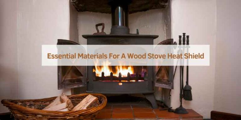 DIY Heat Shield for Wood Stove: Safeguard & Style