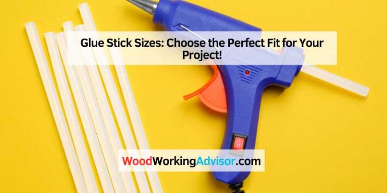 Glue Stick Sizes: Choose the Perfect Fit for Your Project!