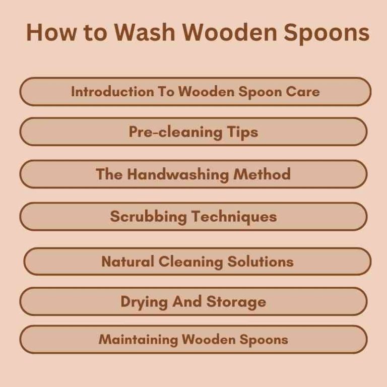 How to Wash Wooden Spoons: A Step-by-Step Guide