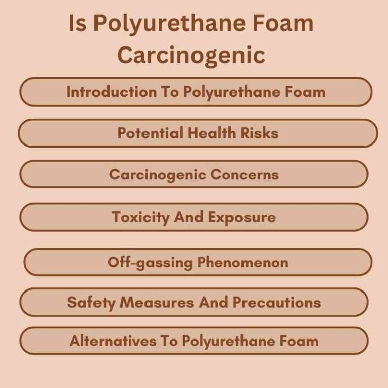 Is Polyurethane Foam Carcinogenic? Health Risks Revealed