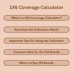 1X6 Coverage Calculator: Ace Your Project Estimates!