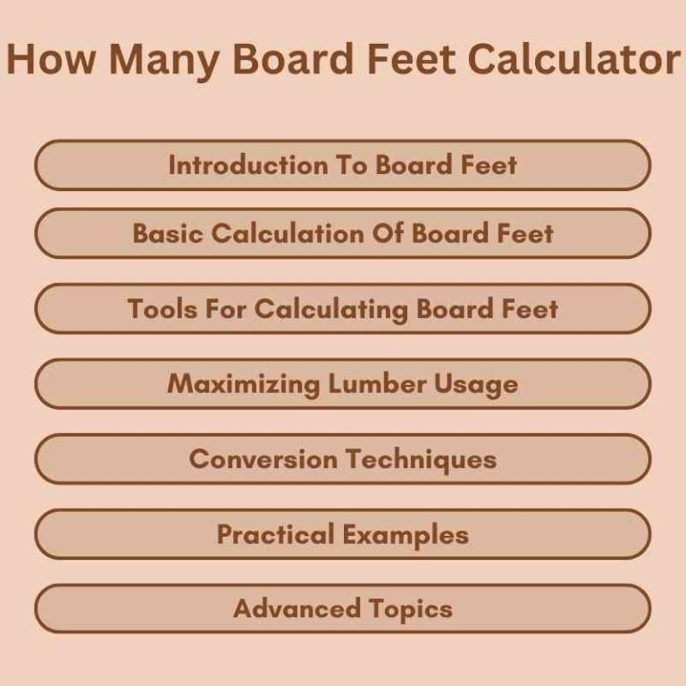 How Many Board Feet Calculator: Maximize Your Lumber