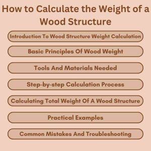 How to Calculate the Weight of a Wood Structure: Quick Guide