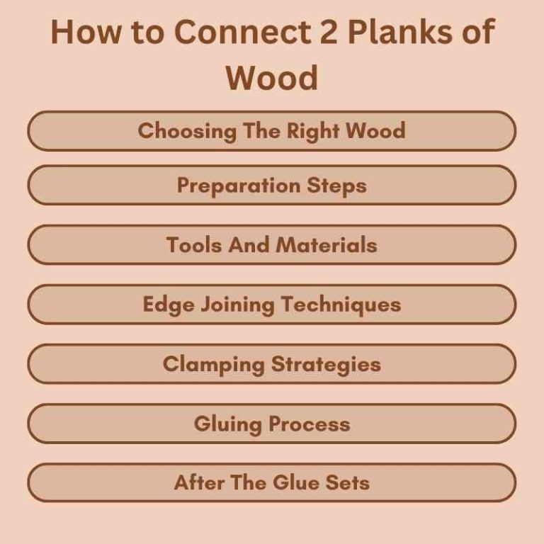 How to Connect 2 Planks of Wood: Seamless Joinery Tips