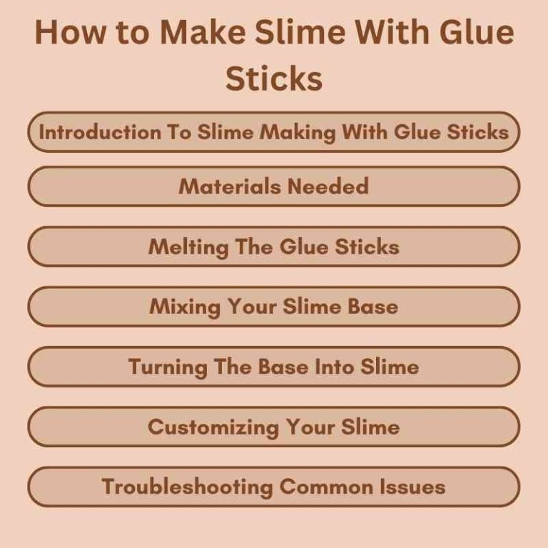 How to Make Slime With Glue Sticks: Easy & Fun Guide!