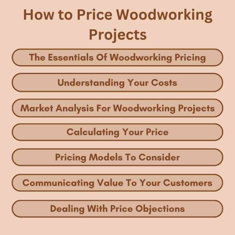 How to Price Woodworking Projects: Smart Strategies